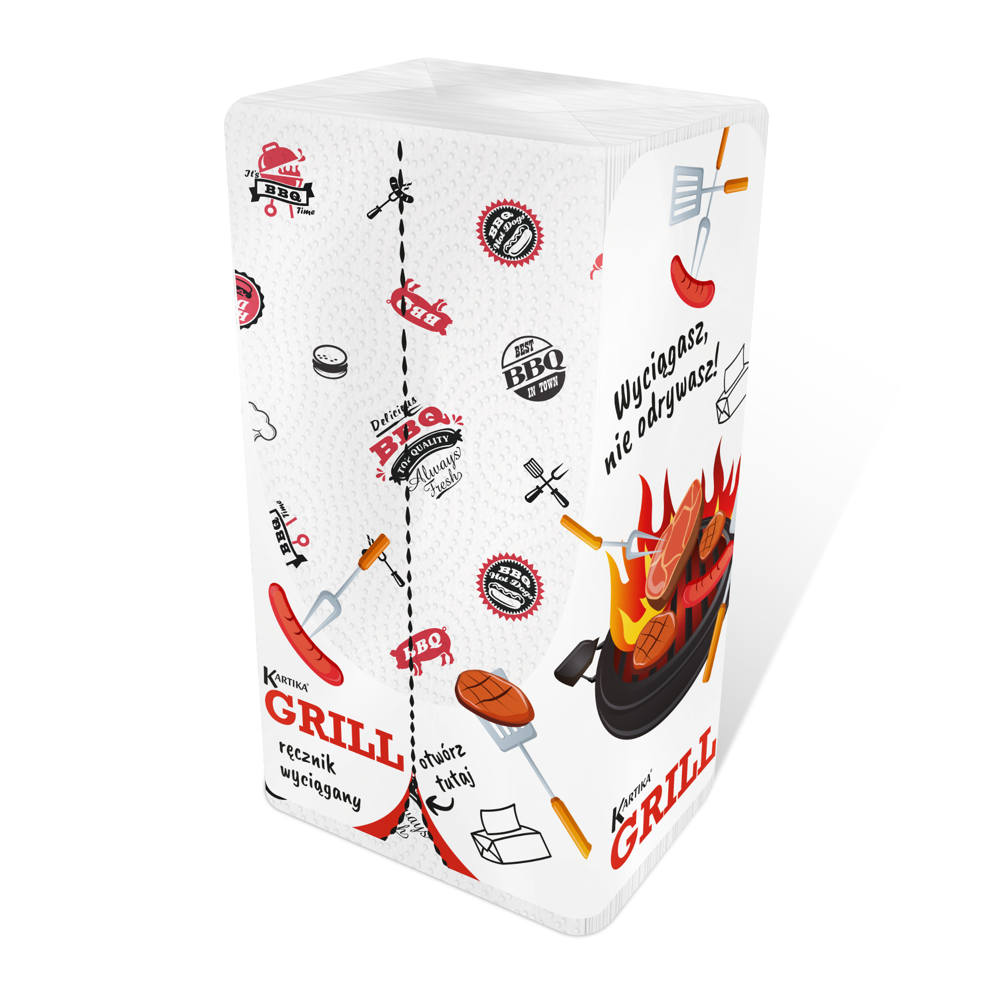 Folded paper towel zz/ v Kartika Grill 150 sheets 2 ply | Private Label ...